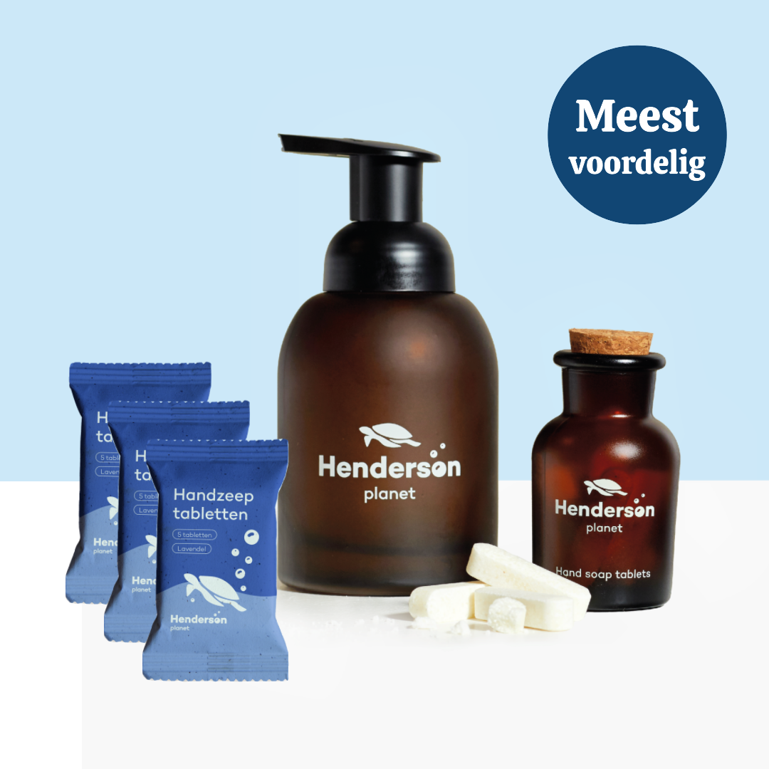 Bestel hier voor 1 jaar aan handzeep – Henderson Planet